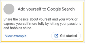 Add Me To Search: How to Create Your People Card on Google